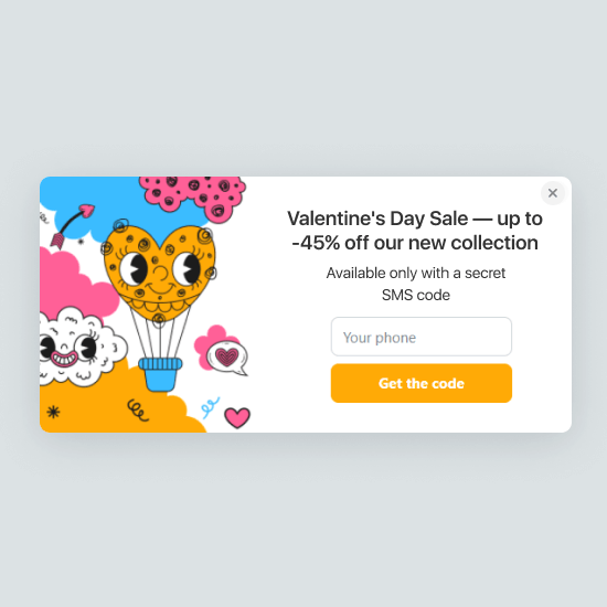 Smart Pop-ups | SendPulse