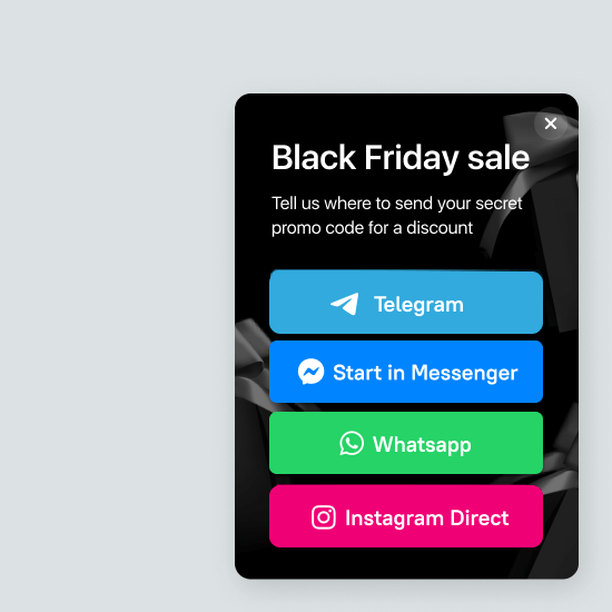 Smart Pop-ups | SendPulse