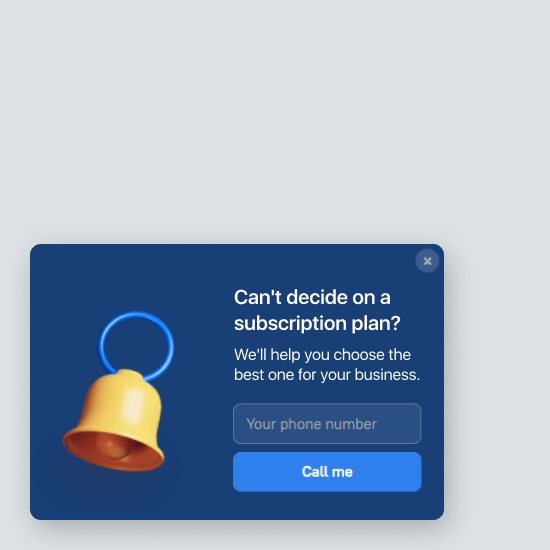 Smart Pop-ups | SendPulse